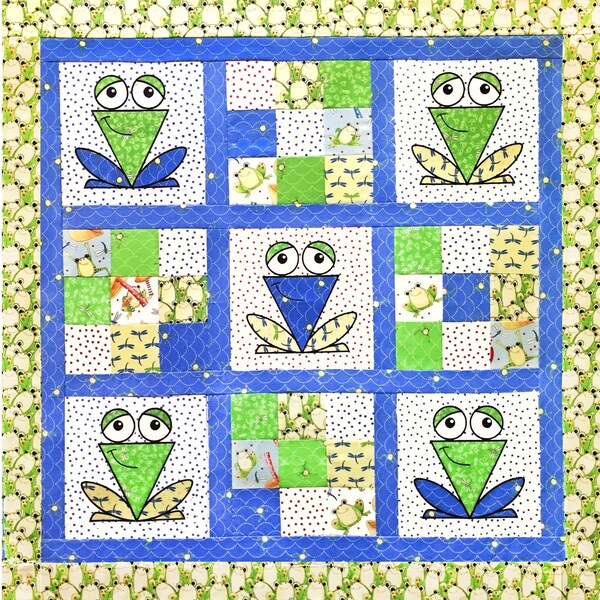 Frog Quilt Pattern - Etsy