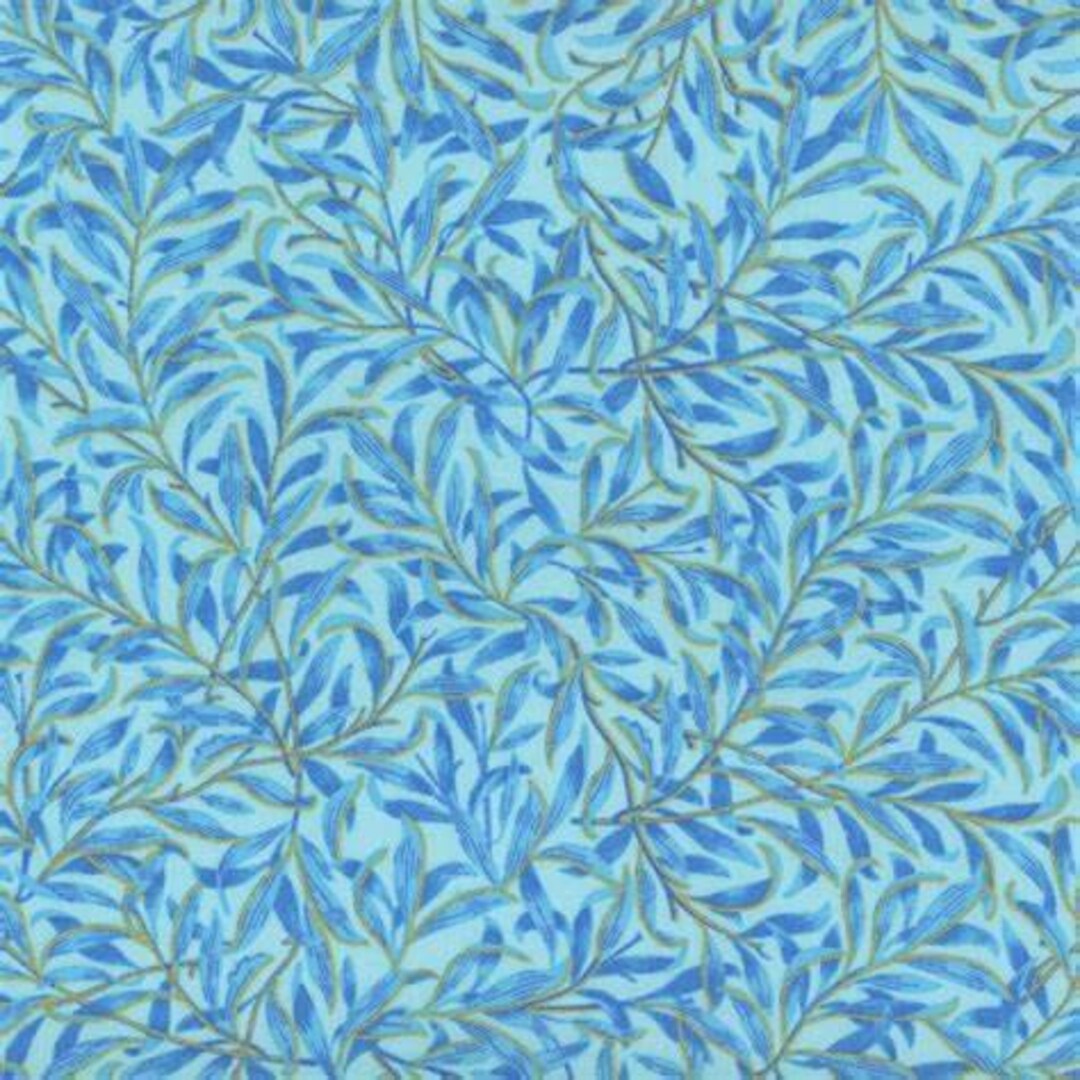 Timeless Treasures Luminous FLORA-CM2987-BLUE by Chong-a Hwang BTY - Etsy