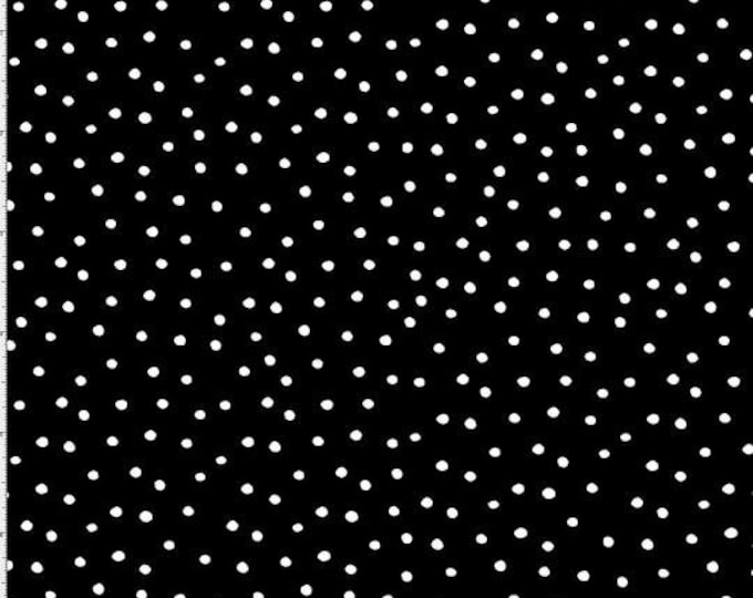 Loralie Designs Dinky Dots Black / White Polka Dot Fabric BTY - Etsy