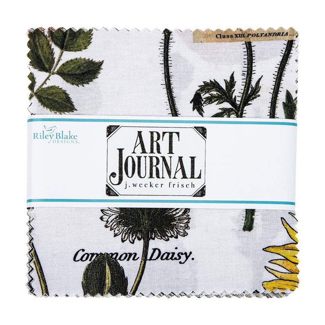 Riley Blake Designs Art Journal 5" Stacker by J. Wecker Frisch Sold by the Package - Etsy