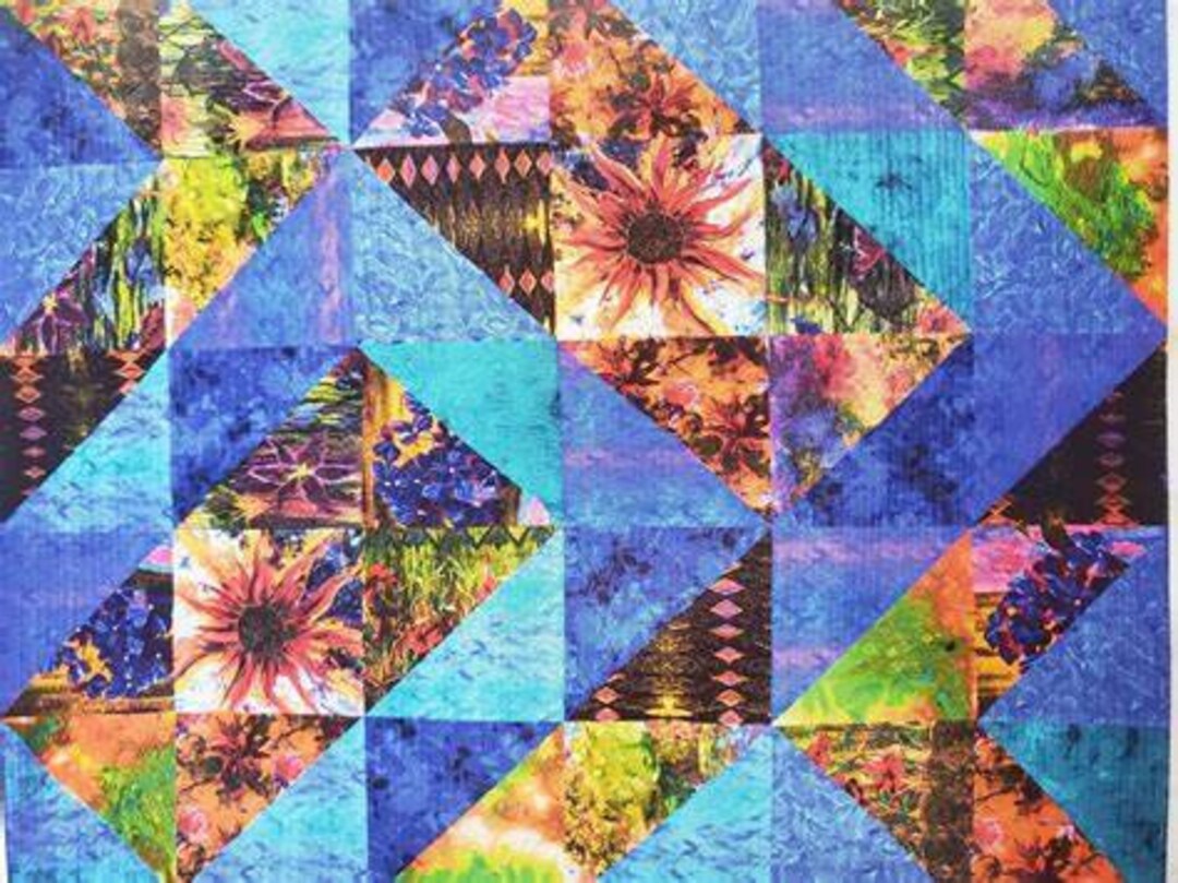 Frond Design Studios Garden Wall Quilt Kit Sold by the Kit - Etsy