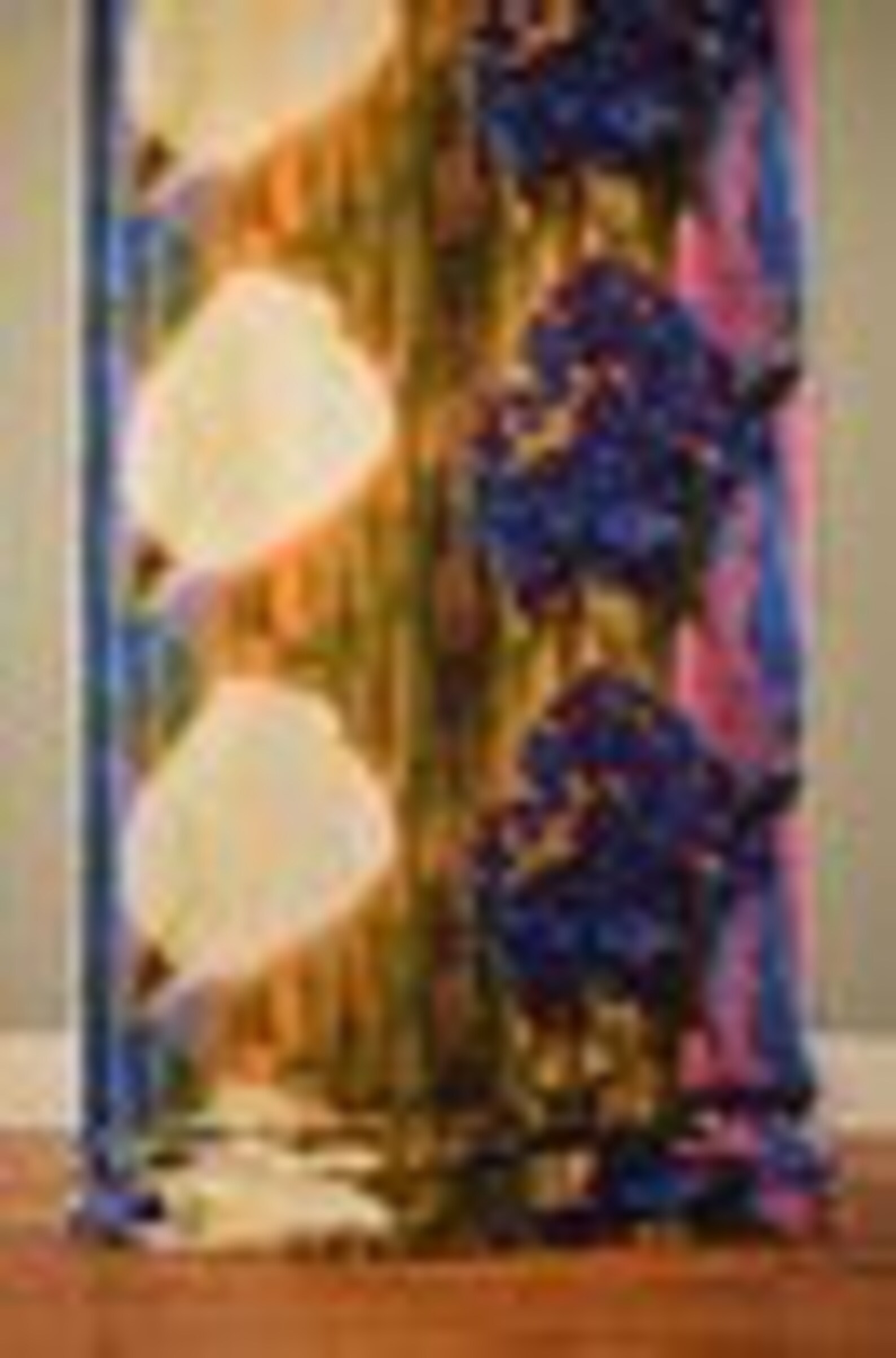 Frond Design Studios - Una's Garden - Conversation Floral - 24" Panel ...