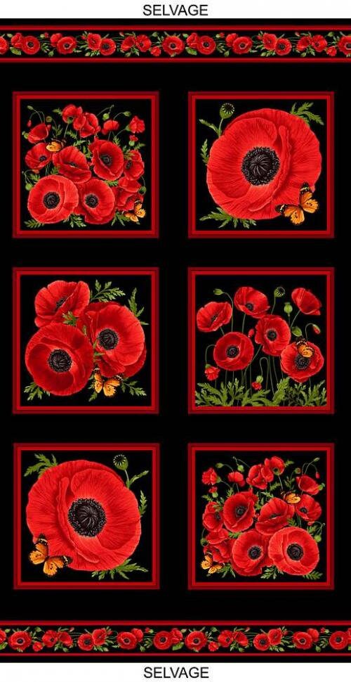 Poppy Panels - Etsy