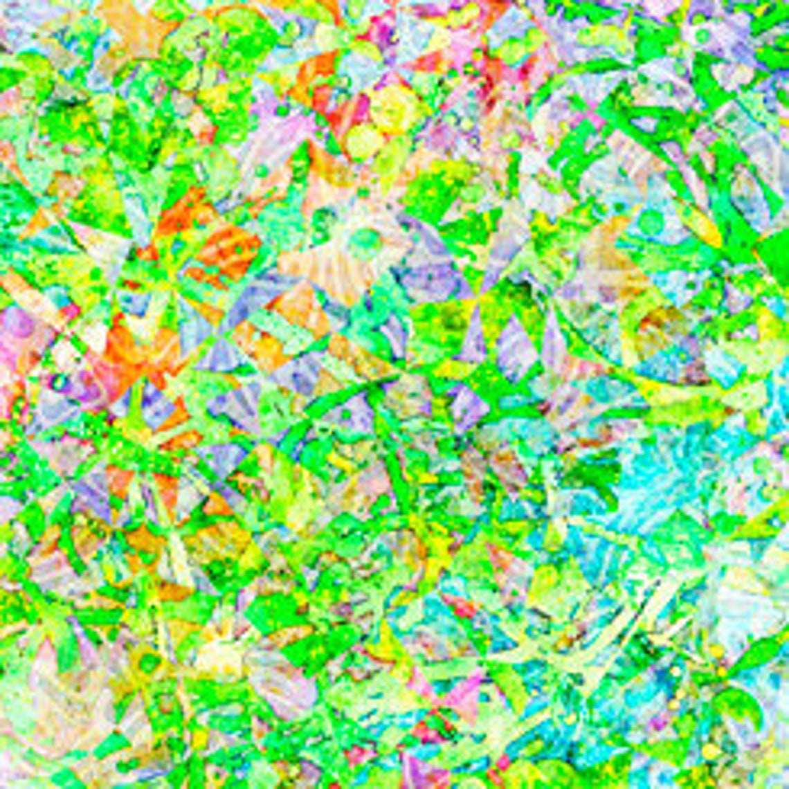 ILLUMINATIONS EVOLUTION Green in Color by Quilting Treasures - Etsy