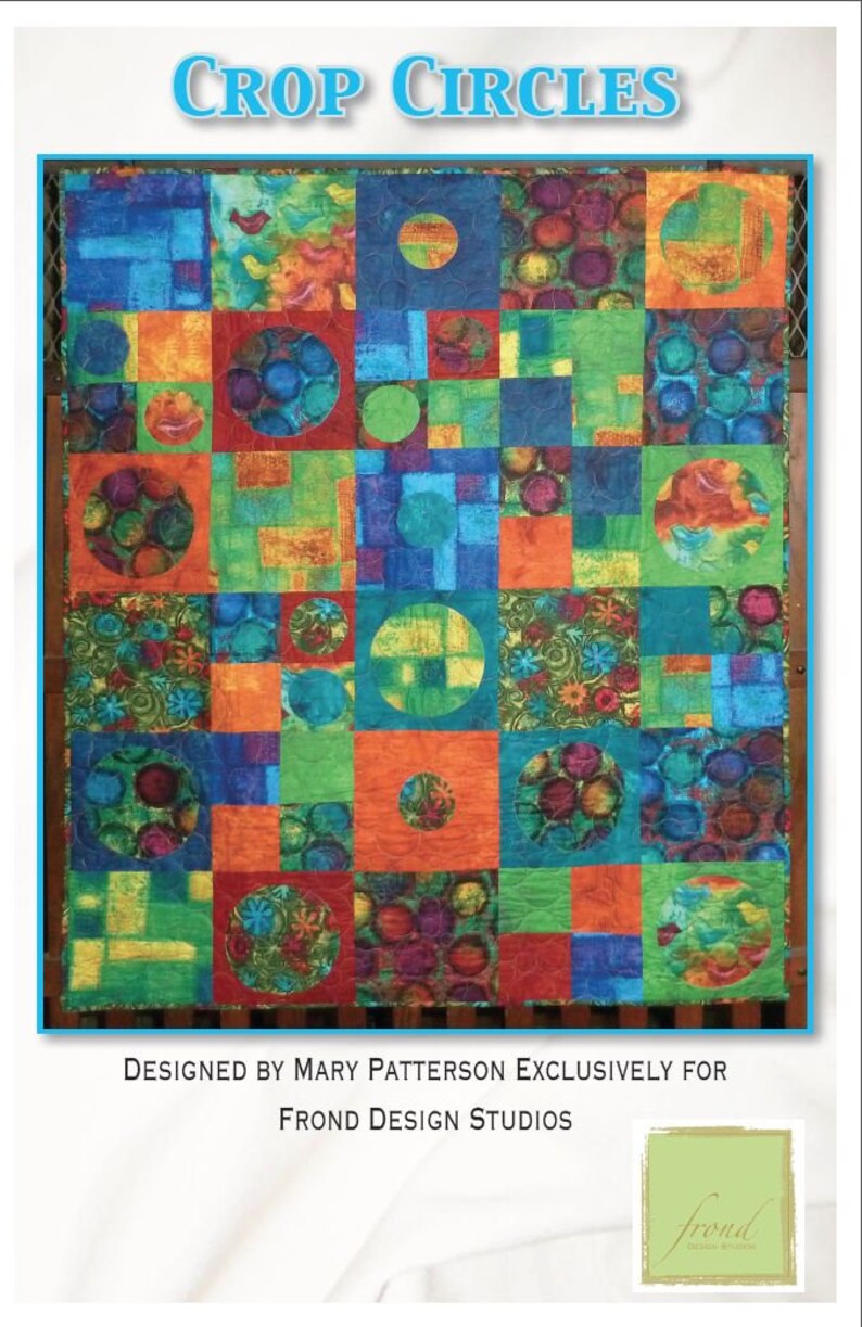 Frond Designs Studios Crop Designs Quilt Kit Discontinued - Etsy