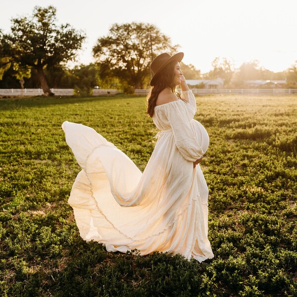 Boho Maternity Dress - Etsy