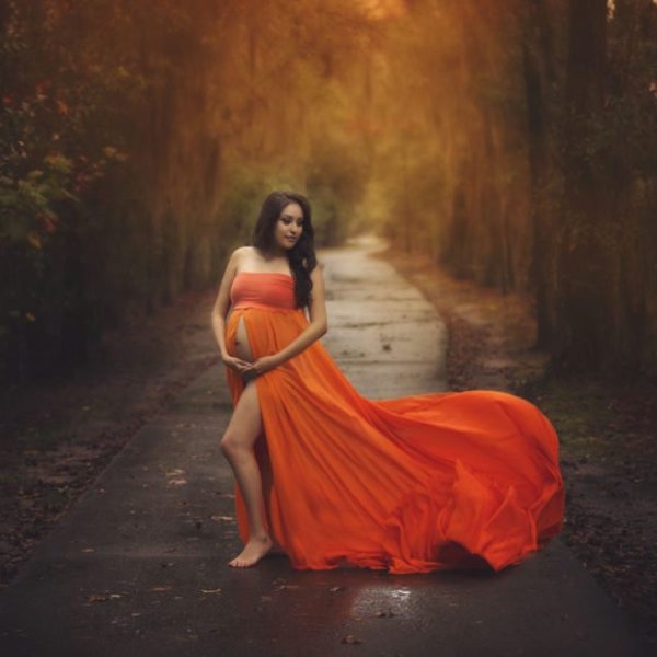 Maternity Open Belly Dress - Etsy