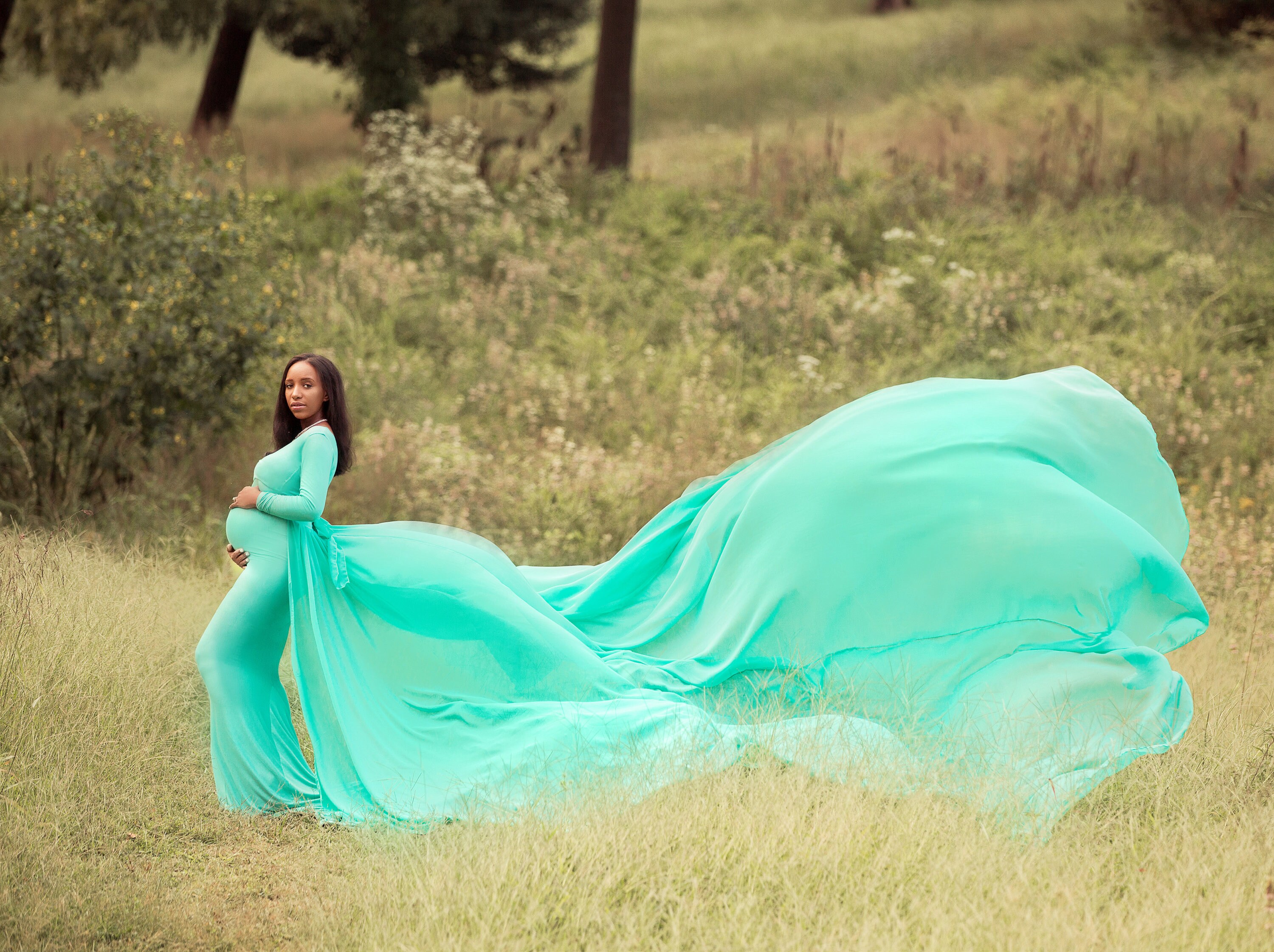 Maternity Gown For Photo Shoot Maternity Dress For Photo Shoot Etsy