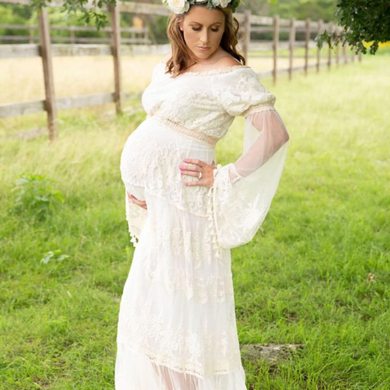 Lace Maternity Dress - Etsy