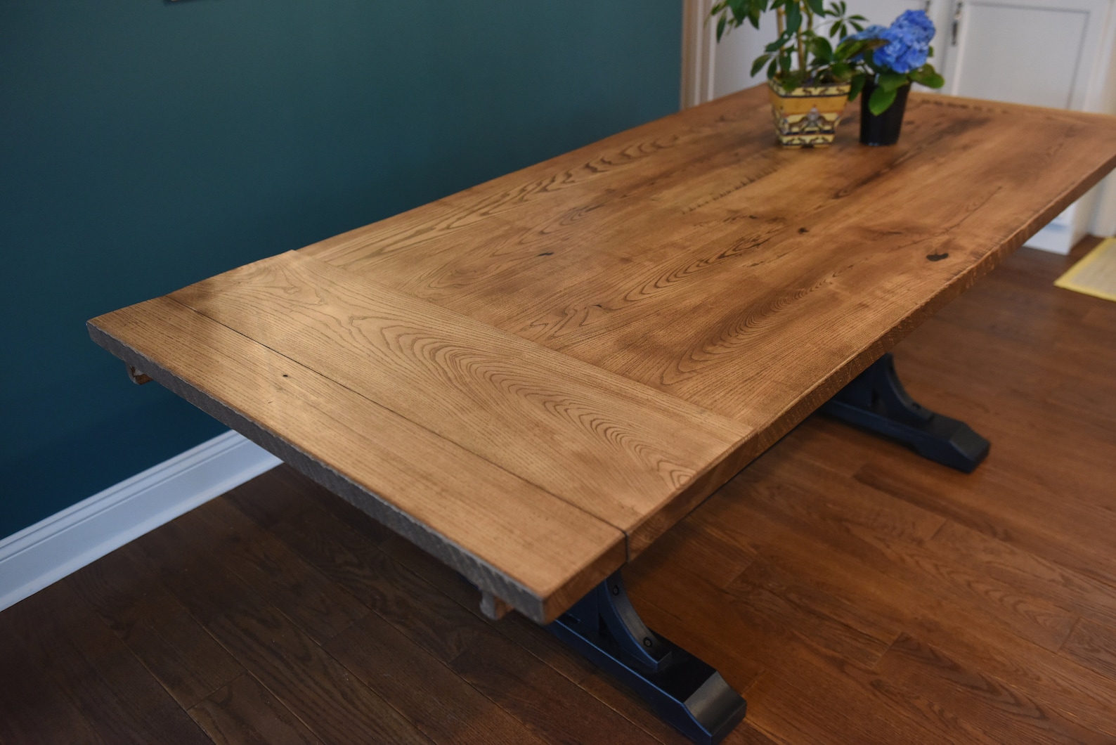 Farmhouse Table, Extension Table, Rustic Reclaimed - Etsy