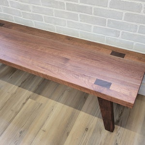 Walnut Bench - Etsy