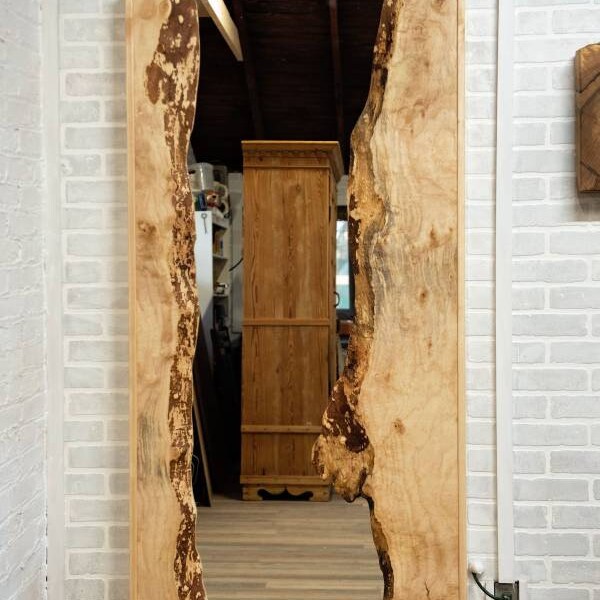 Live Edge Mirror - Etsy
