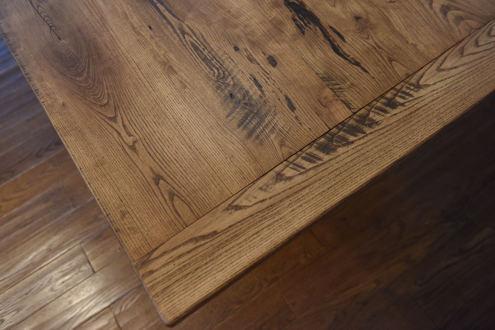 Farmhouse Table, Extension Table, Rustic Reclaimed - Etsy