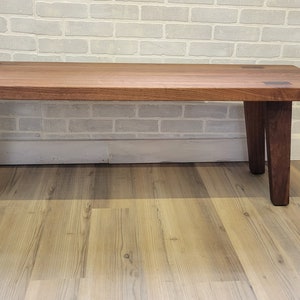 Walnut Bench - Etsy