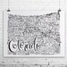 Colorado State Print Hand Lettered Colorado State Print - Etsy