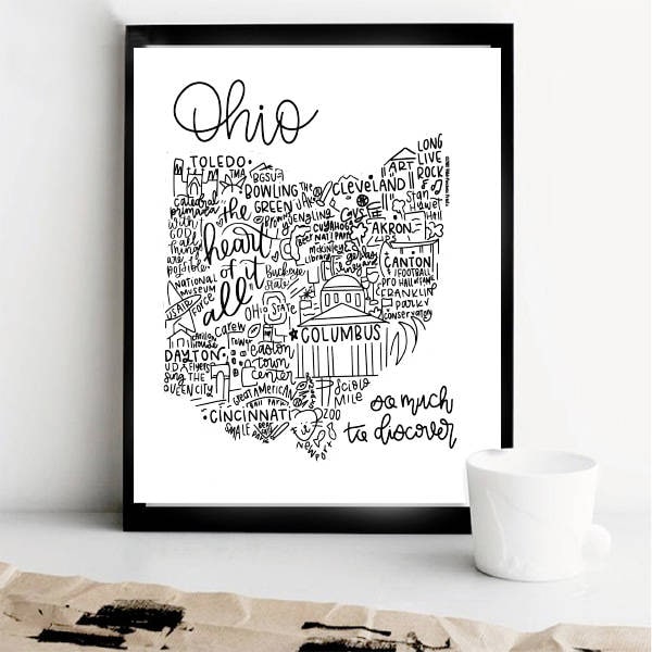 Ohio State Decor - Etsy
