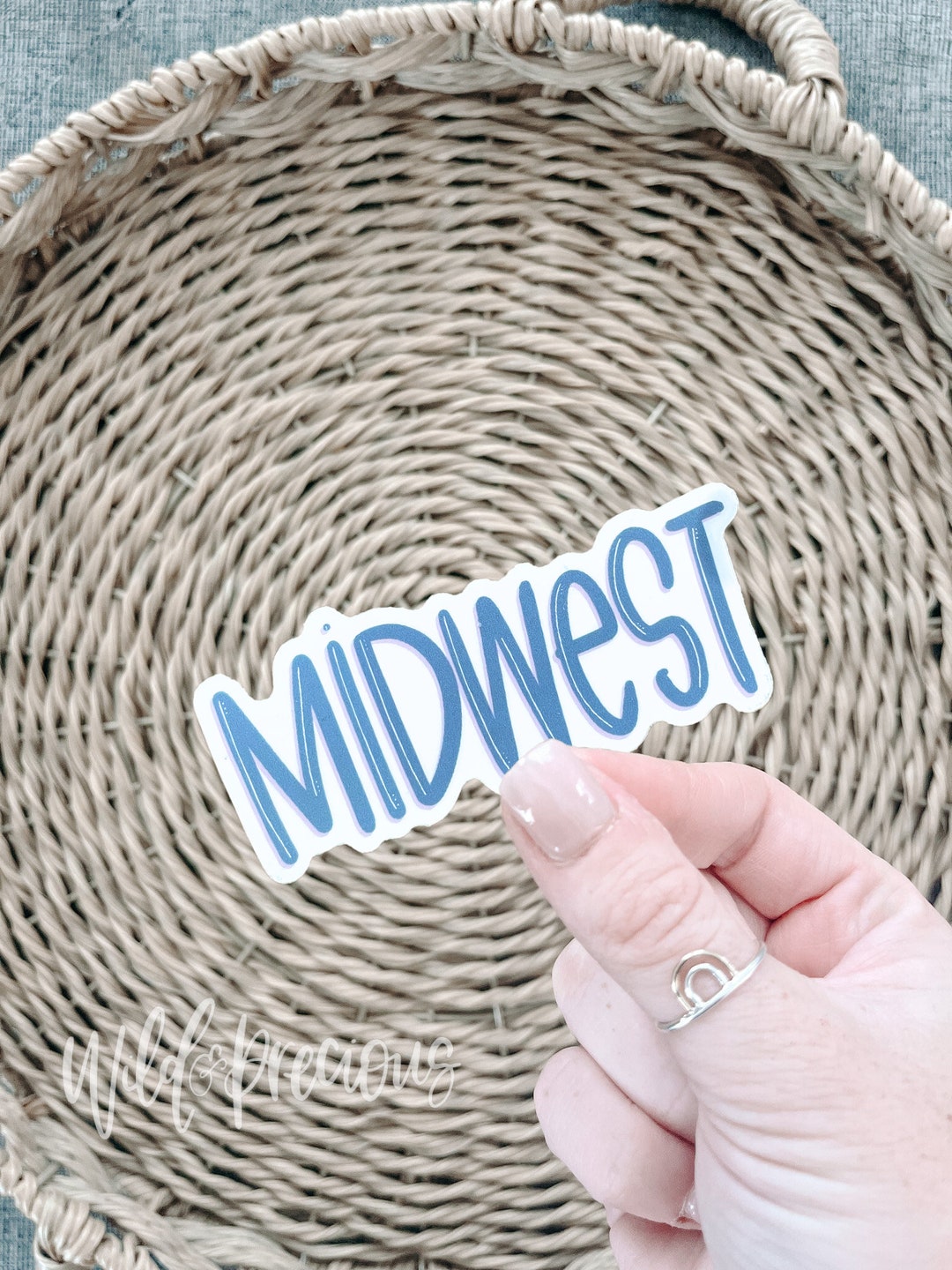 Midwest Sticker for Laptop Sticker for Water Bottle Sticker Gift - Etsy