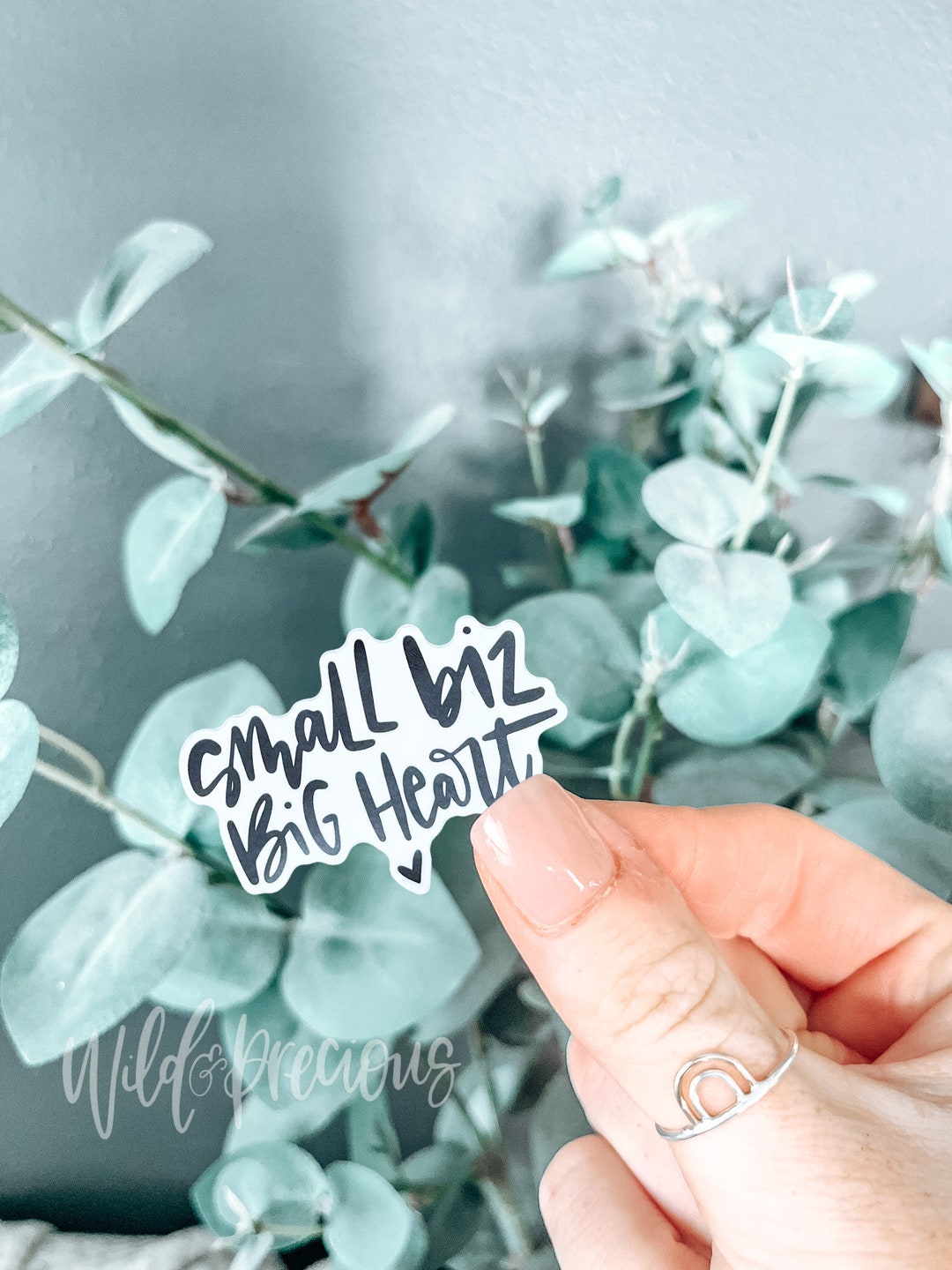 Small Biz Big Heart Sticker / Small Biz / Small Business Sticker ...