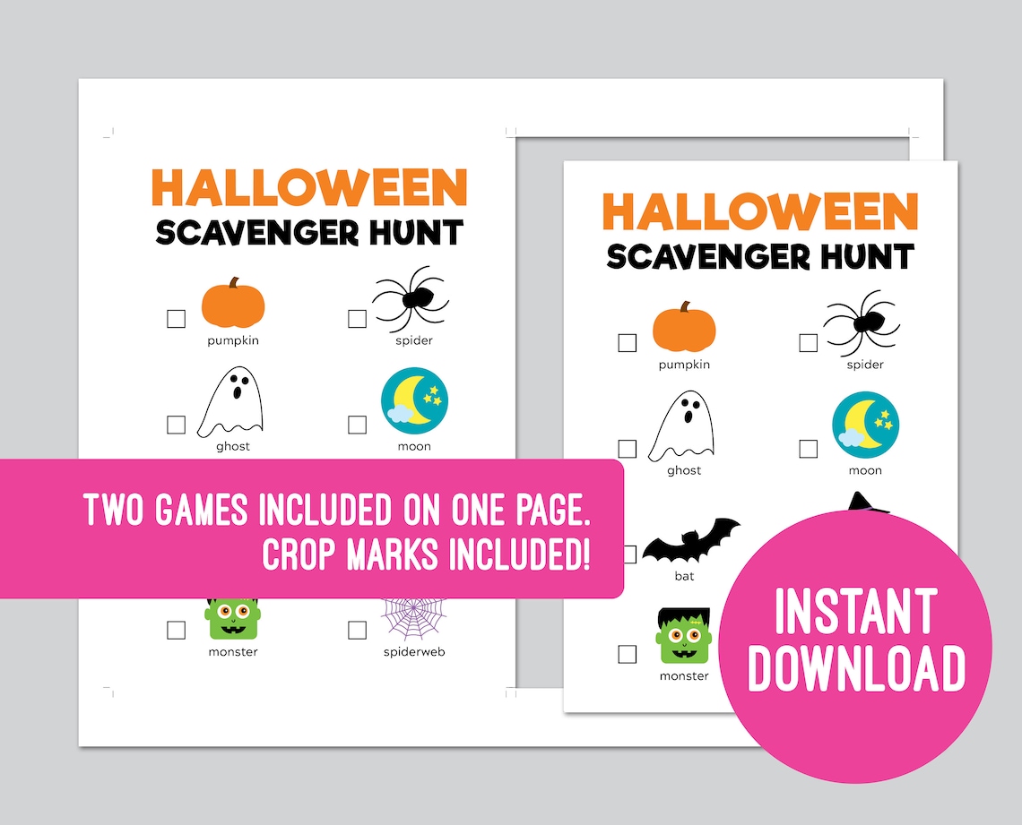 Halloween Activity Bundle, Halloween Printable Bundle, Halloween ...