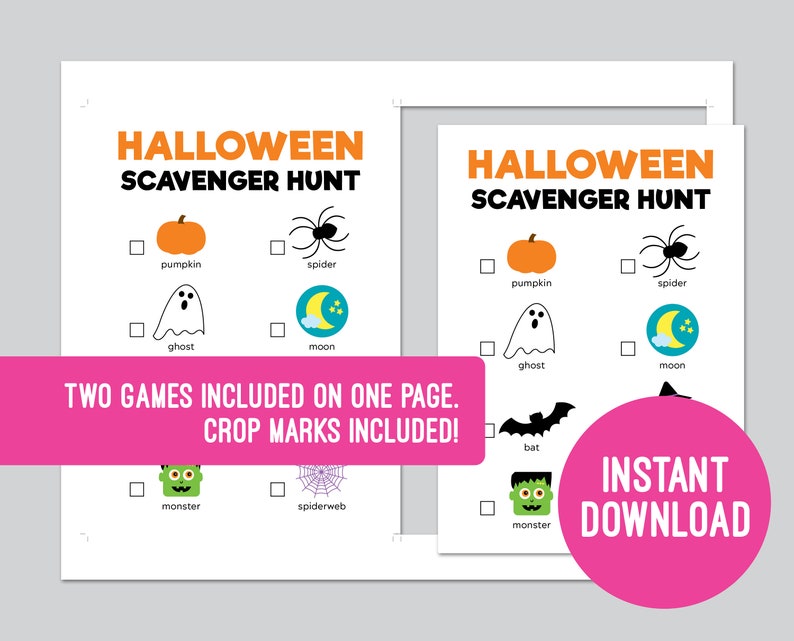 Halloween Activity Bundle, Halloween Printable Bundle, Halloween ...