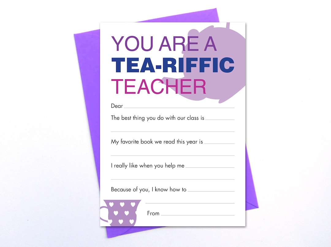 Teacher Appreciation Printable, Teacher Appreciation Week, Teacher ...