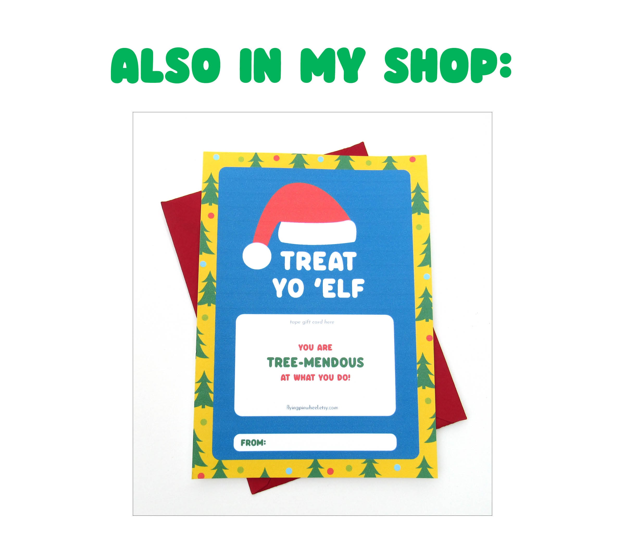 Teacher Winter Gift, Teacher Thank You Card, Printable Note, Fill in ...