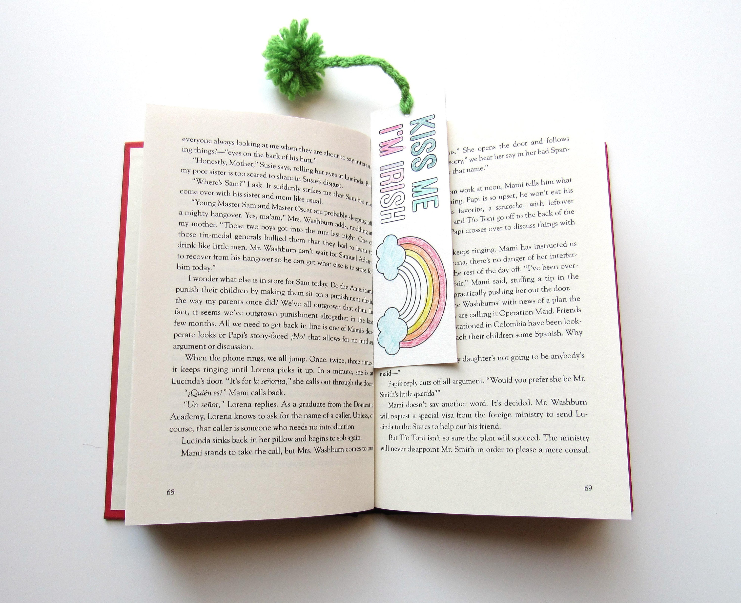 St. Patrick's Day Bookmarks, Coloring, Activities, Craft, Digital, for ...