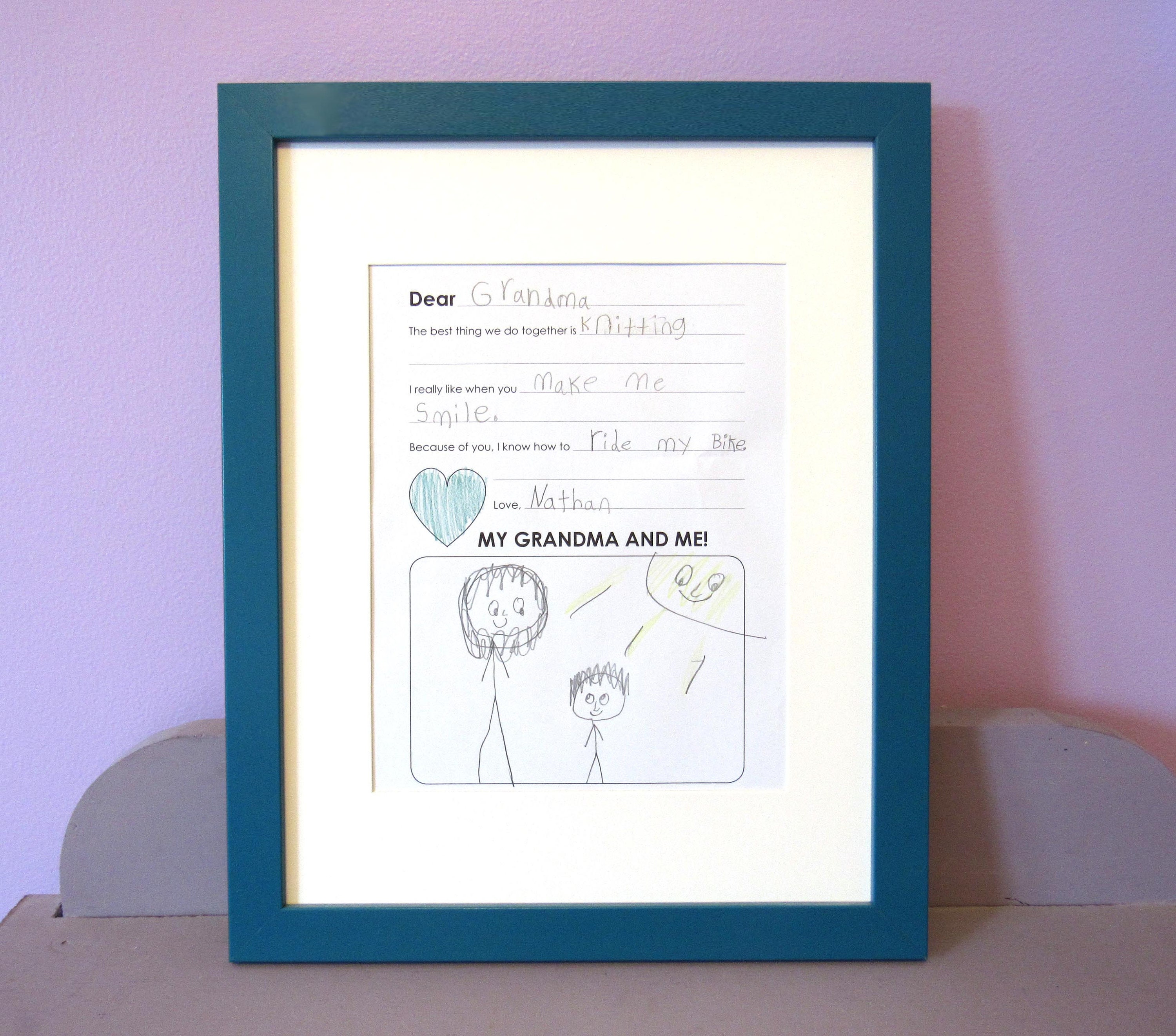 Mother’s Day Gift for Grandma, Personalized Letter to Grandma, Grandma ...