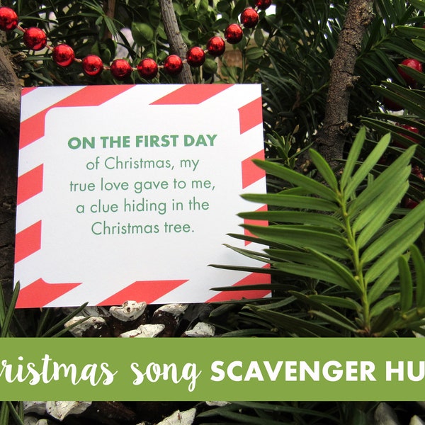Christmas Scavenger Hunt - Etsy