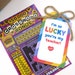 Teacher Gift Tag PRINTABLE End of Year Teacher Gift Lucky Teacher Thank ...