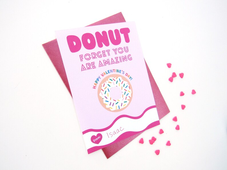 PRINTABLE, Valentine Cards, for Kids, Non Candy, Classroom, for Friends ...