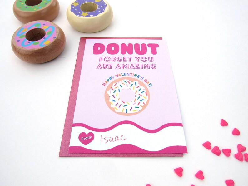 PRINTABLE, Valentine Cards, for Kids, Non Candy, Classroom, for Friends ...