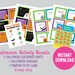 Halloween Activity Bundle, Halloween Printable Bundle, Halloween ...