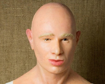 Young Man Silicone Mask - Etsy