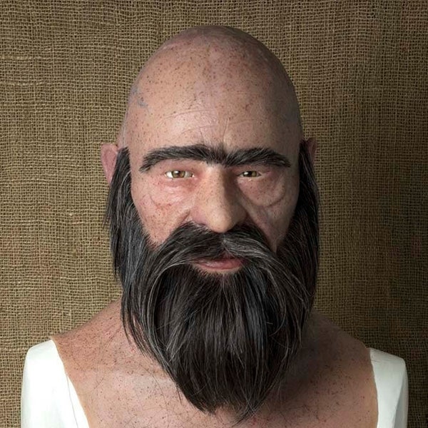 Realistic Old Man Silicone Mask - Etsy