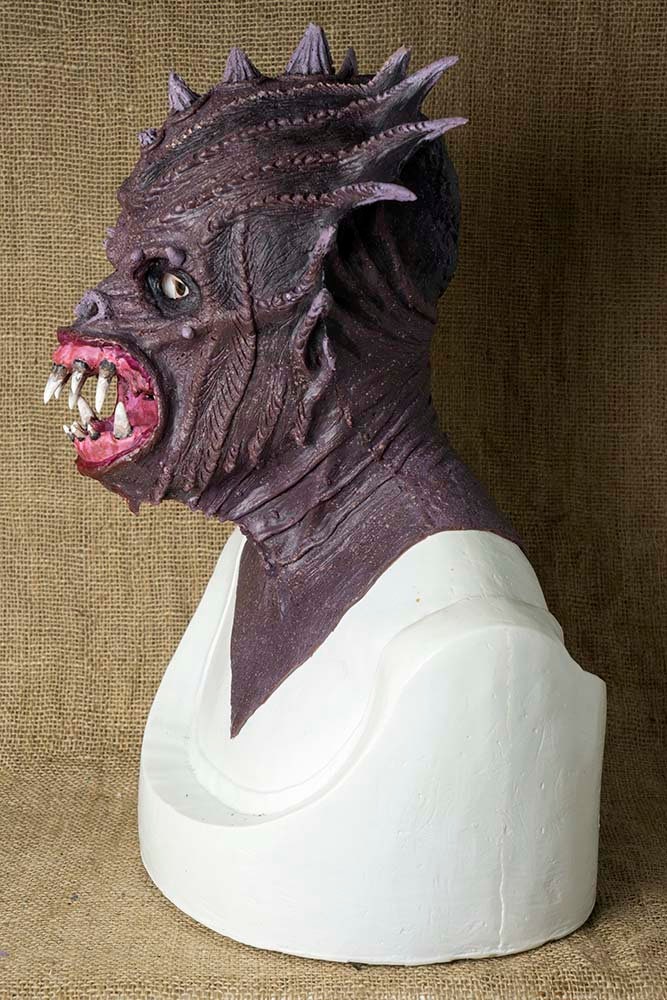 Handmade Silicone "basilisk" Mask: Scary Halloween Costume - Etsy