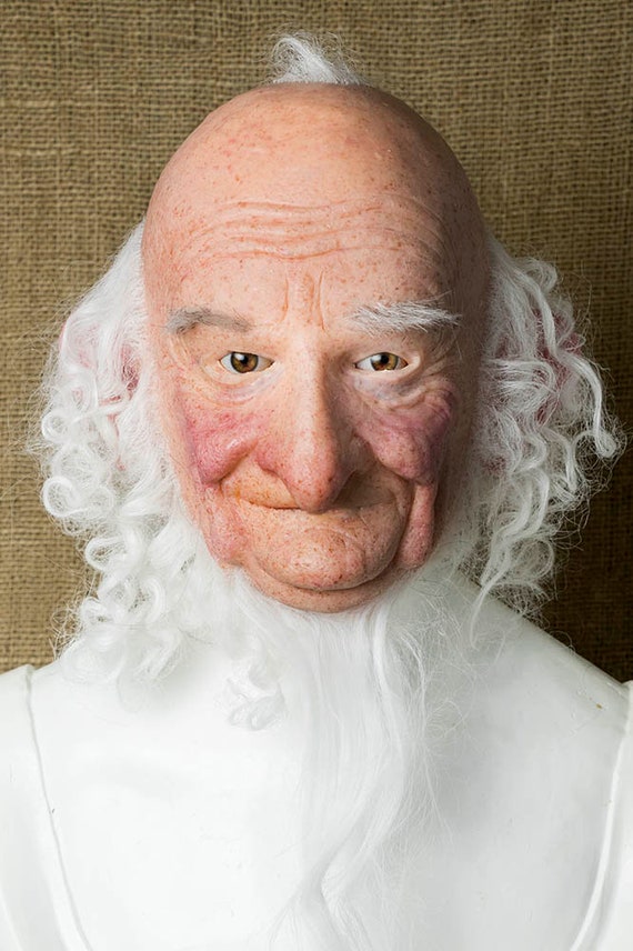 Halloween Silicone Mask old Dwarf NEW Hand Made - Etsy
