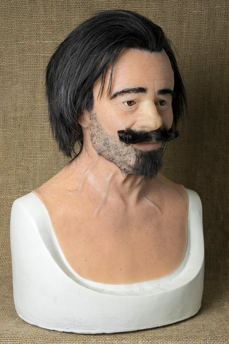 Handmade Silicone "salvador" Mask: Realistic Halloween Costume - Etsy