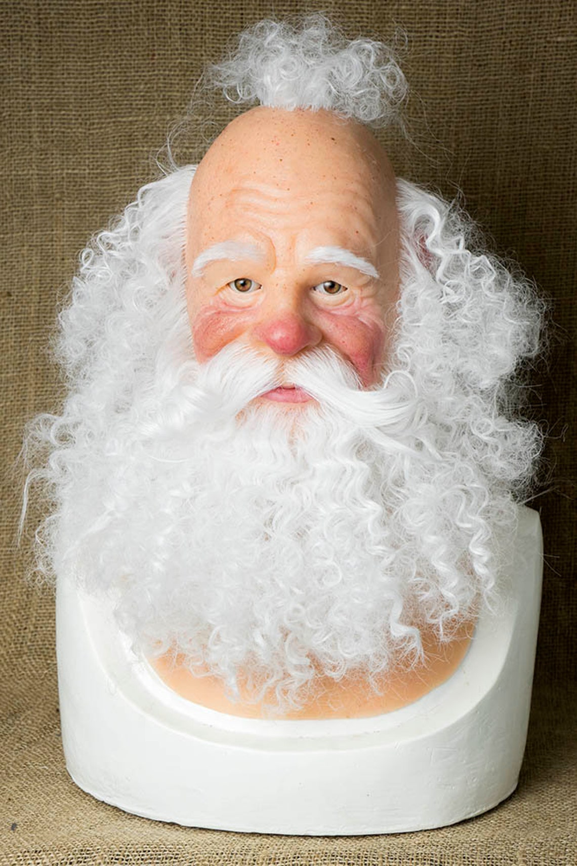 Handmade Silicone Santa Claus Mask, High Quality, Pro Realistic Human ...
