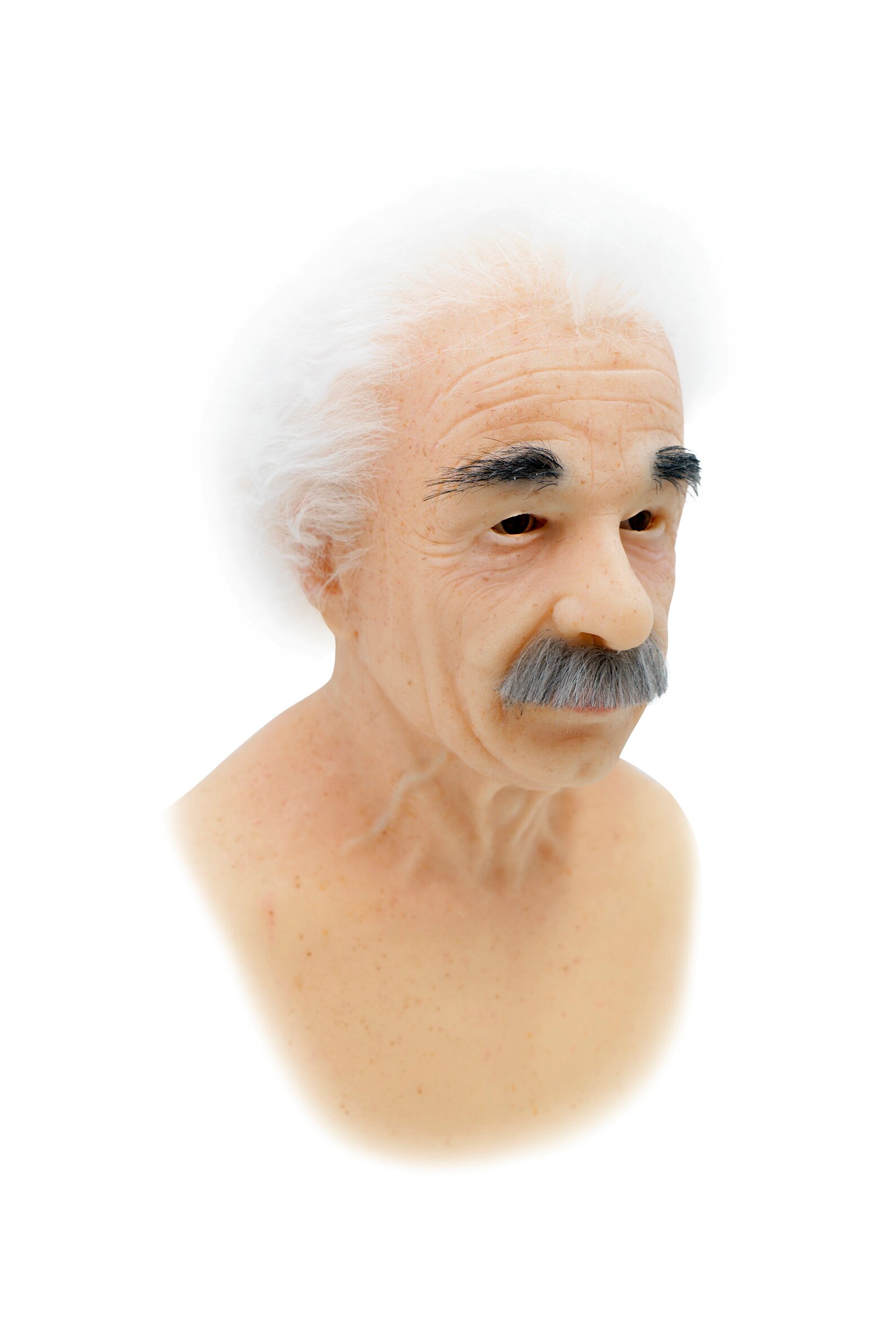 Halloween Silicone Mask Albert Einstein NEW Hand | Etsy
