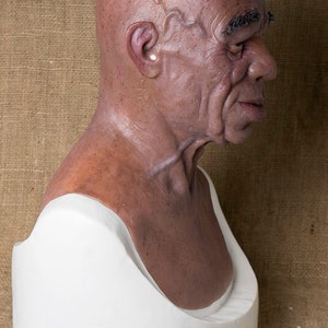 Realistic Hand Made Silicone "joseph" Mask by the Masker, Old Man, Hand ...