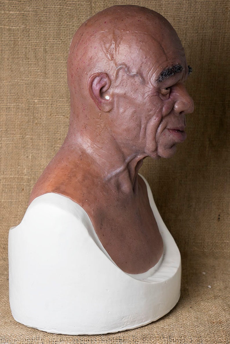 Realistic Hand Made Silicone "joseph" Mask by the Masker, Old Man, Hand ...