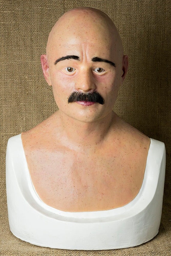 Halloween Silicone Mask harvey NEW Hand Made Pro - Etsy