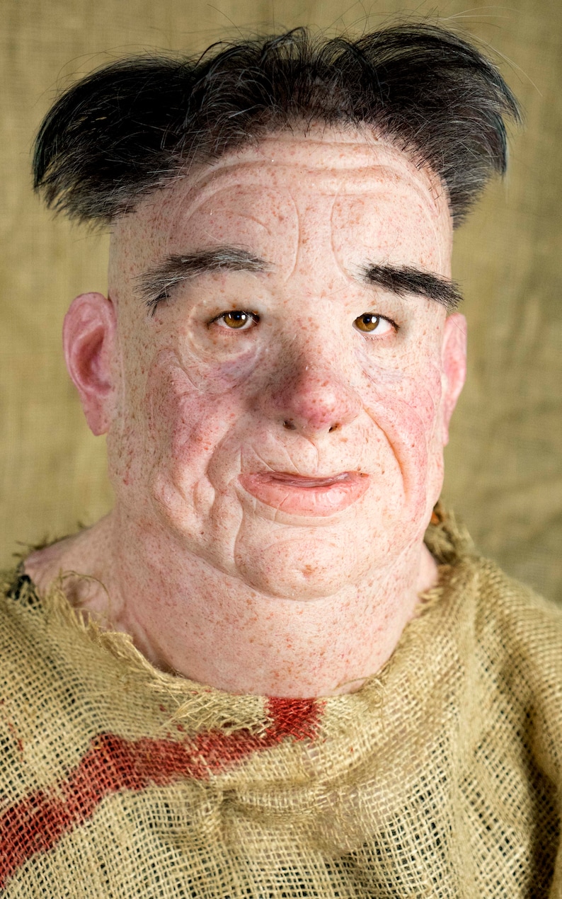 Silicone Mask Monk Friar Tuck Silicone Human | Etsy