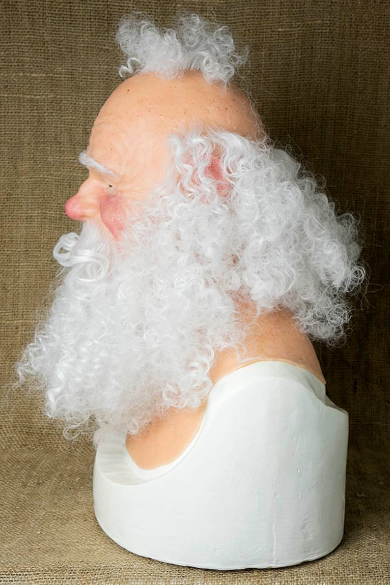 Silicone Mask "santa Claus" NEW Hand Made, Pro High Quality, Unique ...