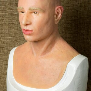 Handmade Realistic Silicone Mask: Young Man "hans", Pro Quality - Etsy