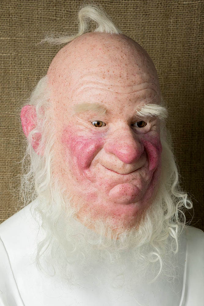 Halloween Silicone Mask "dwarf Happy" Hand Made, Pro High Quality ...