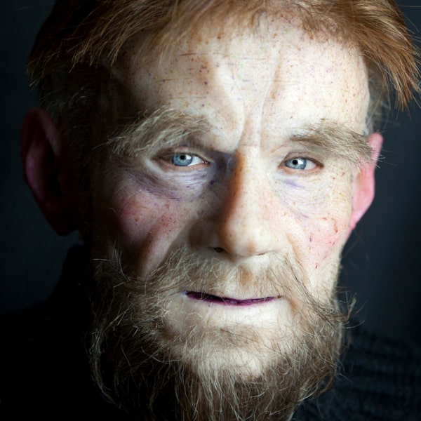 Realistic Human Face Mask - Etsy