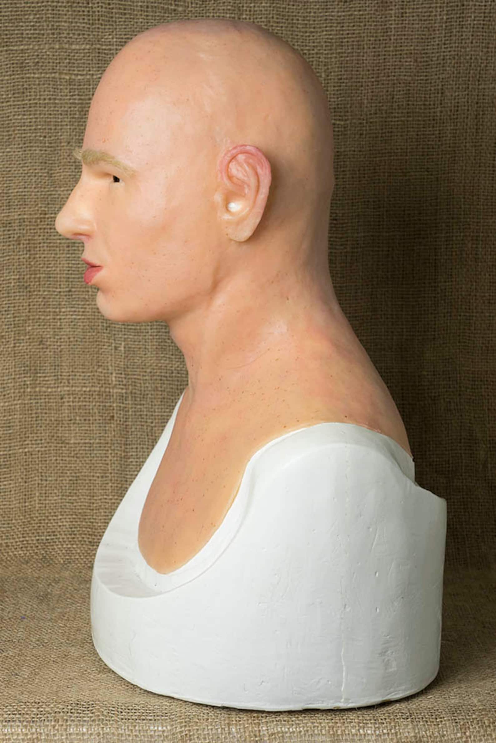 Handmade Realistic Silicone Mask: Young Man "hans", Pro Quality - Etsy