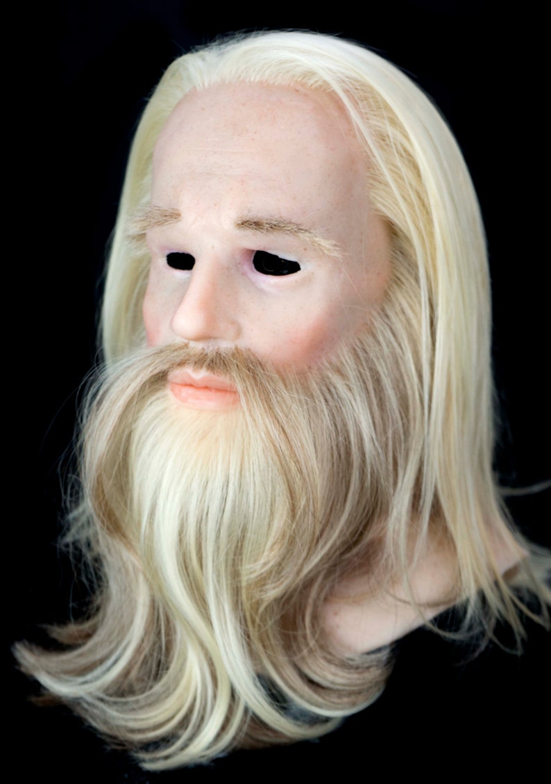 Handmade Silicone Mask "dave": Realistic Halloween Mask - Etsy